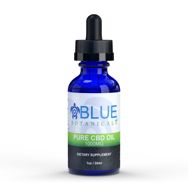 Blue Botanicals - 100% Organic, Lab Tested CBD Oils